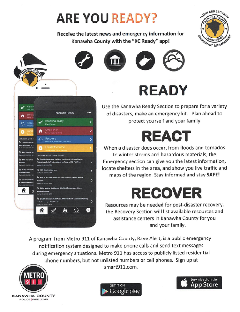 KC READY APP - download here - 97.5 WQBE